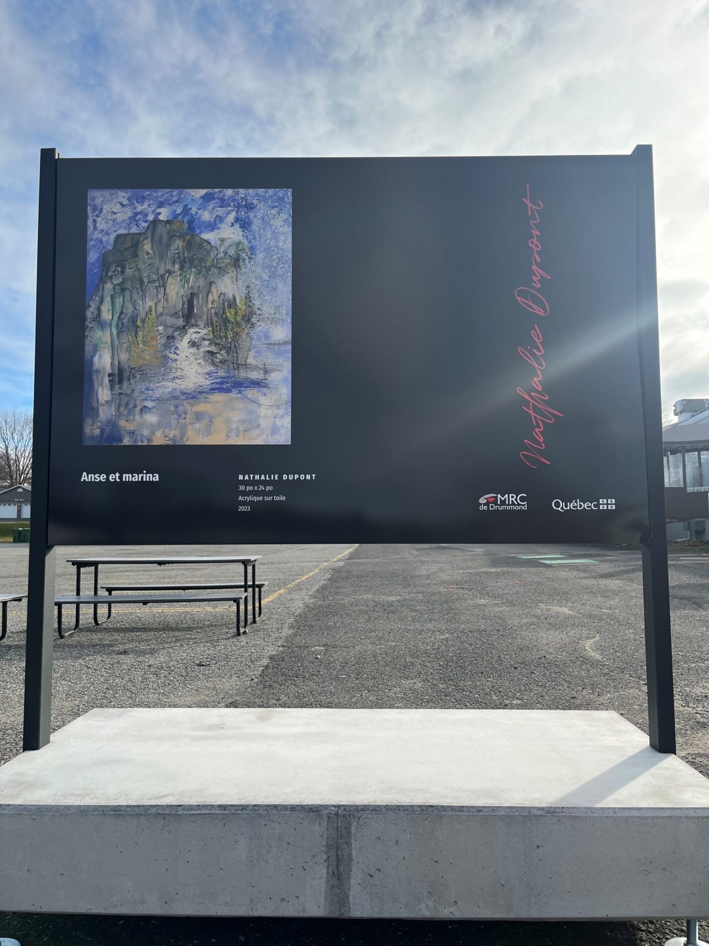 Panneaux d'exposition - artistes de la MRC de Drummond - Municipalité ...